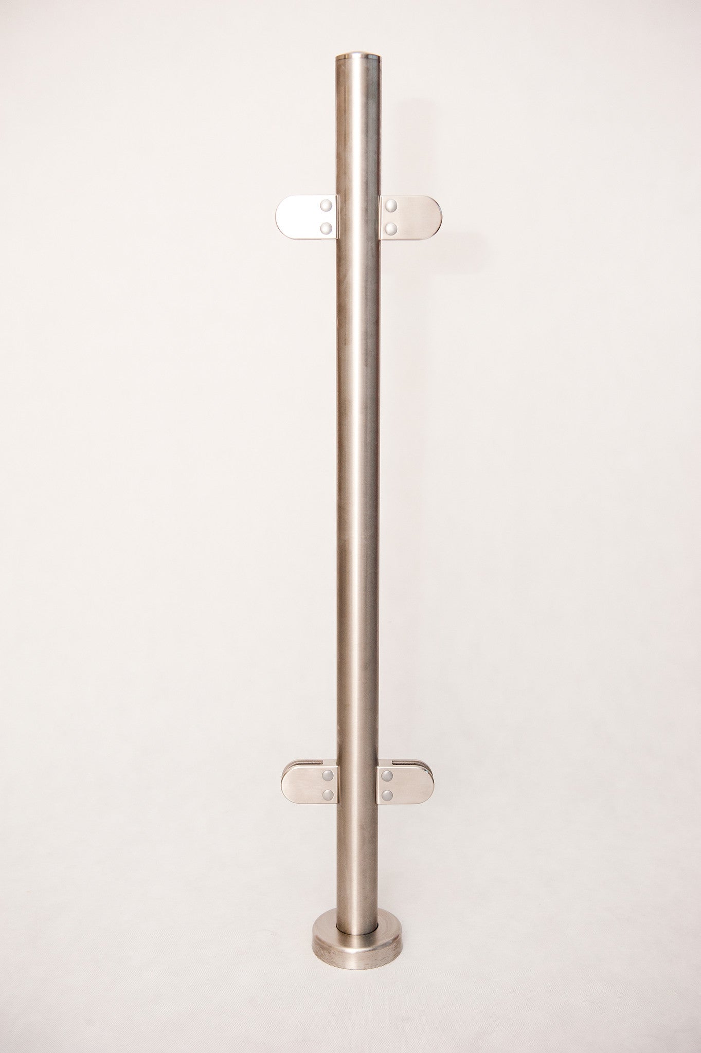 Stainless steel baluster post for glass balustrade system – WPS Handrails